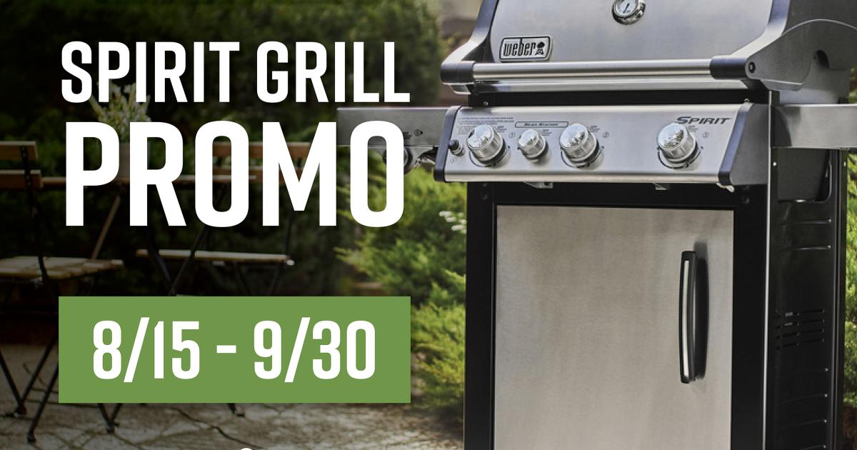 Weber Spirit Grill Promotion | Keim Home Center